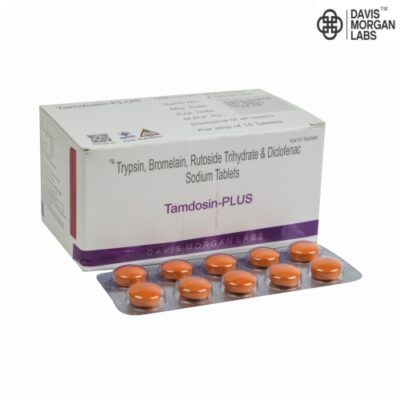 TAMDOSIN PLUS | ANTI INFLAMMATORY, TABLET 10X10 Manufacturer in India