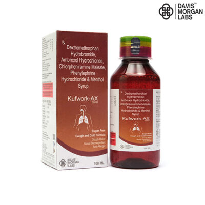KUFWORK-AX | ANTICOLD, EXPECTORANT/ ANTITUSSIVE, SYRUP 100 ML W ...